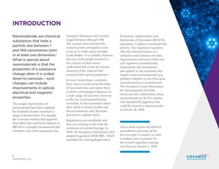NANOMATERIALS: How To Overcome REACH Regulatory Challenges | PDF