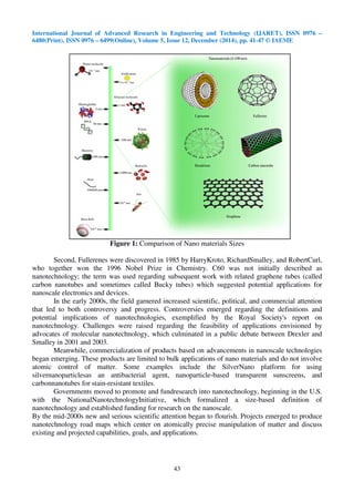 NANOMATERIALS AND NANOTECHNOLOGY: FUTURE EMERGING TECHNOLOGY | PDF