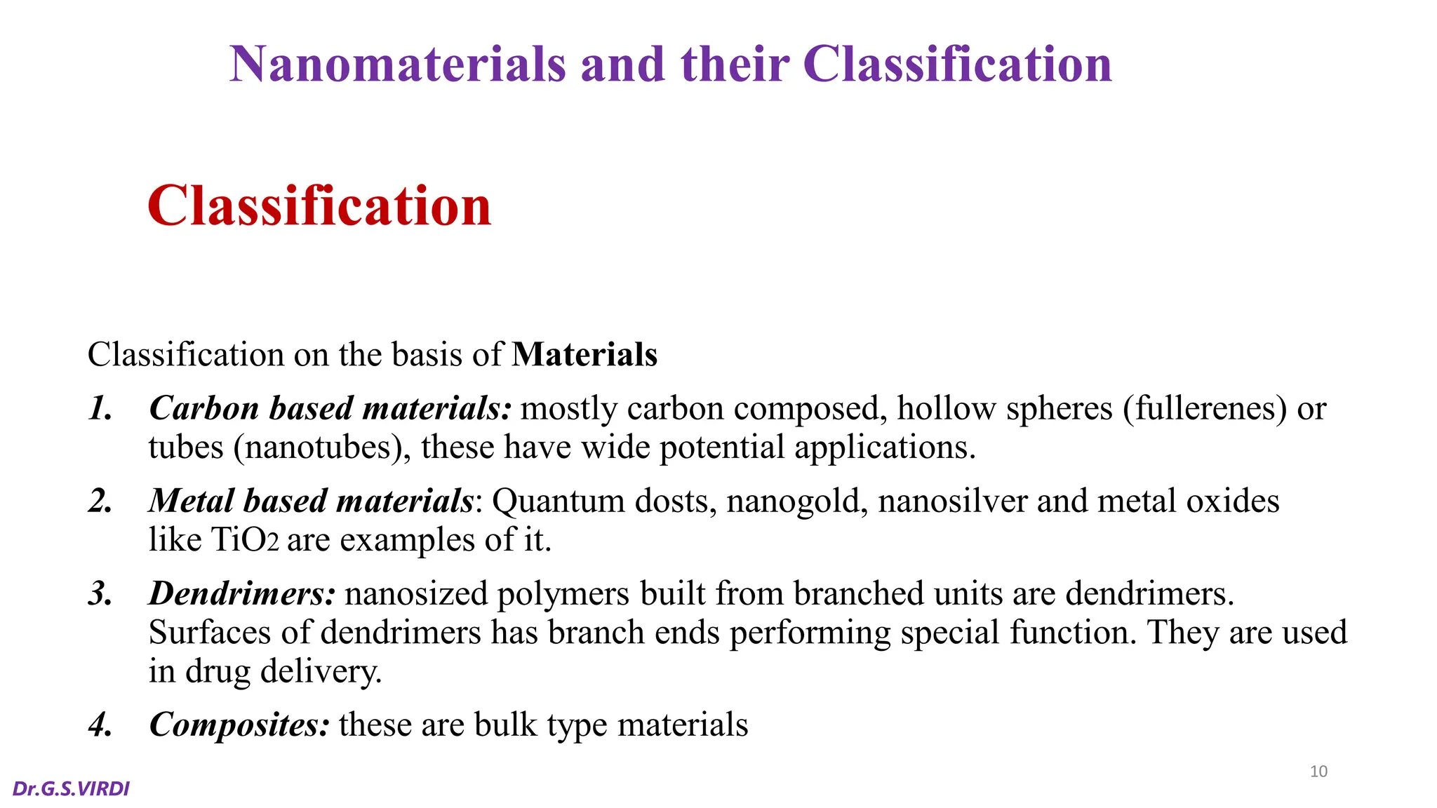 “Nanomaterials and Their Classification: A Fundamental Introduction” | PDF