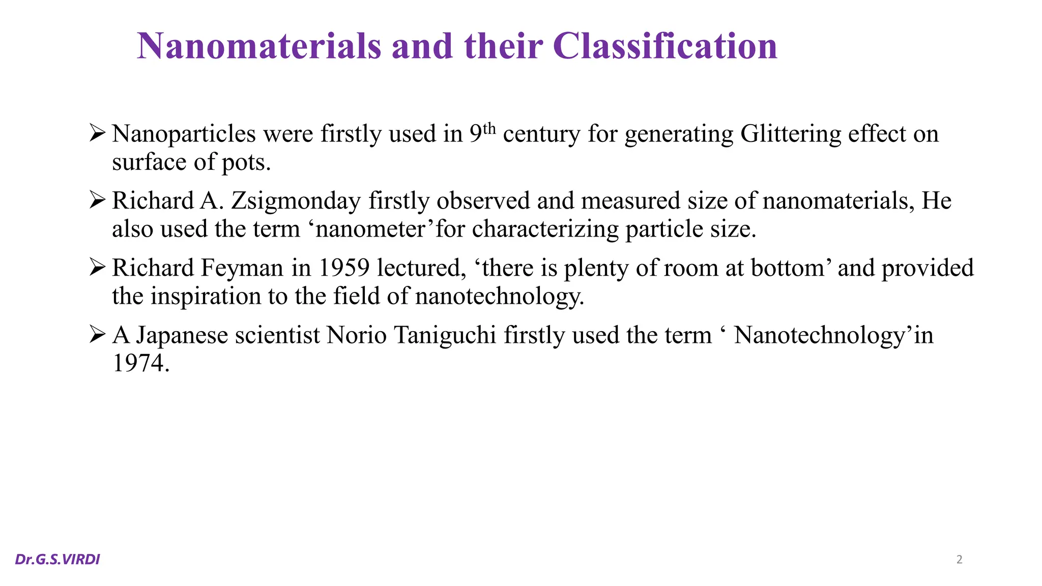 “Nanomaterials and Their Classification: A Fundamental Introduction” | PDF