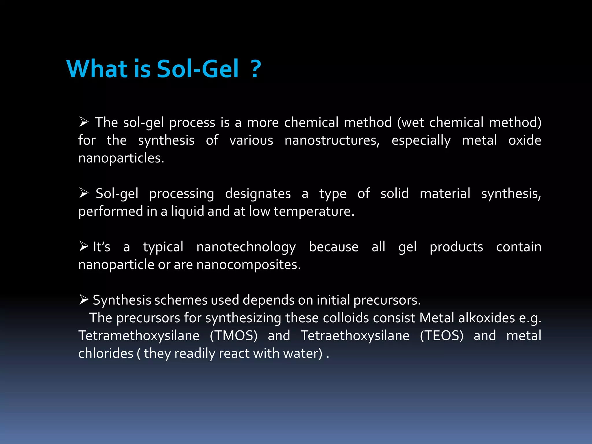 Nanomaterials by sol-gel method.pptx