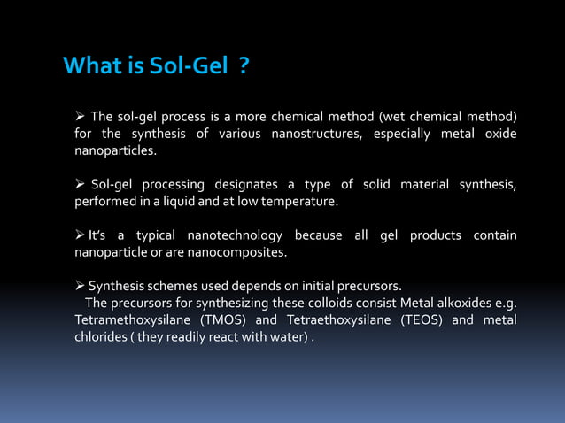 Nanomaterials by sol-gel method.pptx