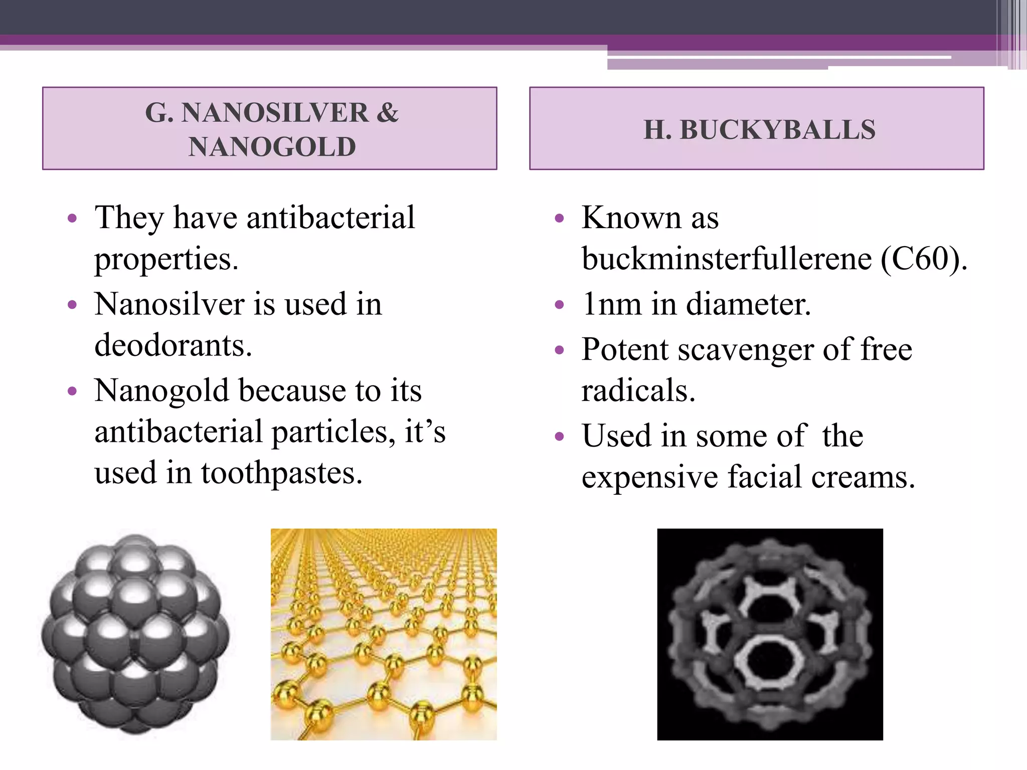 Nanomaterials in cosmetics | PPTX
