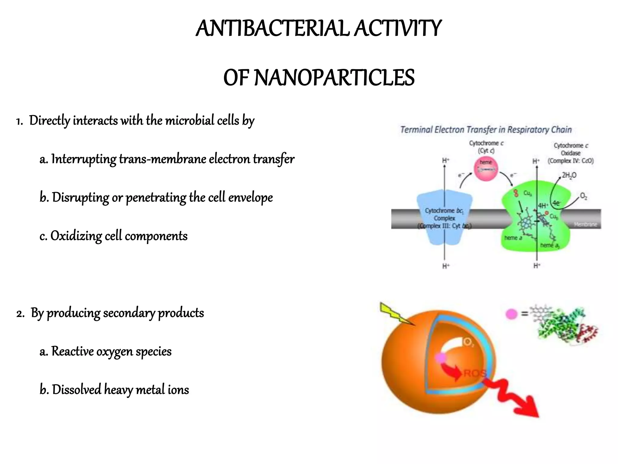 Nanomaterials and Anti-microbial agents | PPTX