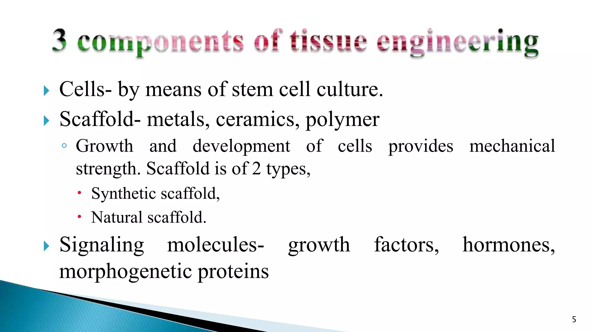 Biomaterials in tissue engineering | PPTX