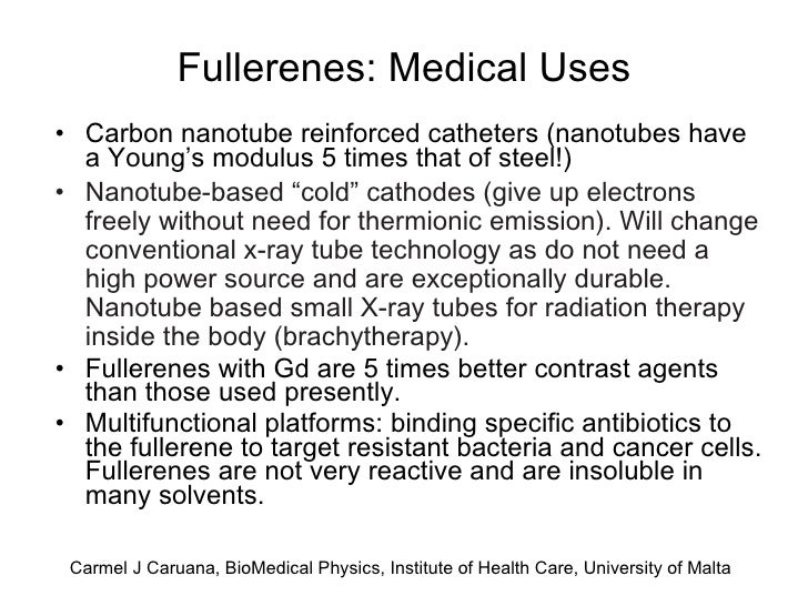 Uses Of Fullerene