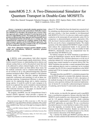 Nano mos25 | PDF | Physics | Science
