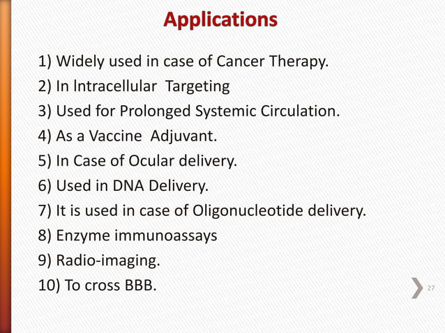 Nanoparticle targeted drug delivery system | PPTX
