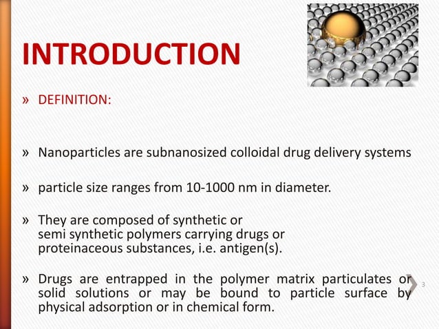 Nanoparticle targeted drug delivery system | PPTX