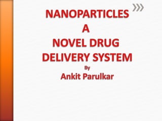 Nanoparticle by ankit parulkar | PPTX