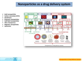 Nanoparticle in drug delivery system | PDF | Chemistry | Science