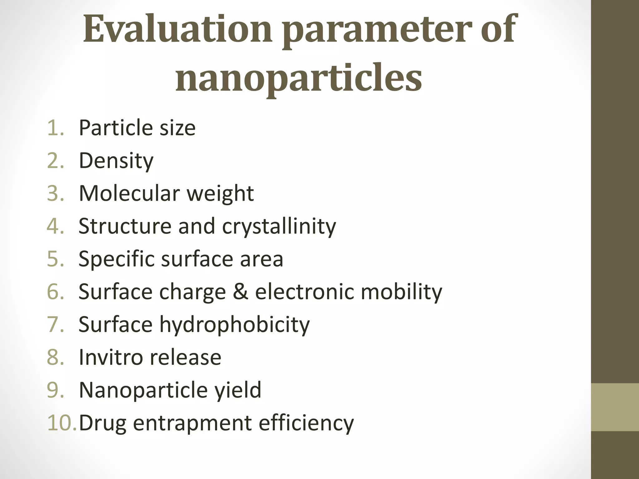 Nanoparticle | PPTX