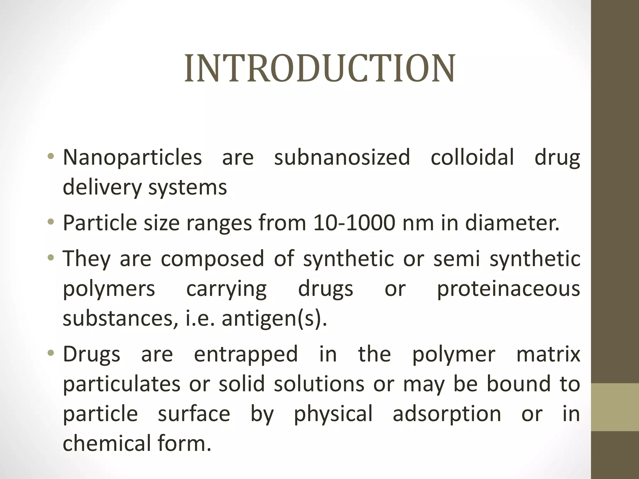 Nanoparticle | PPTX