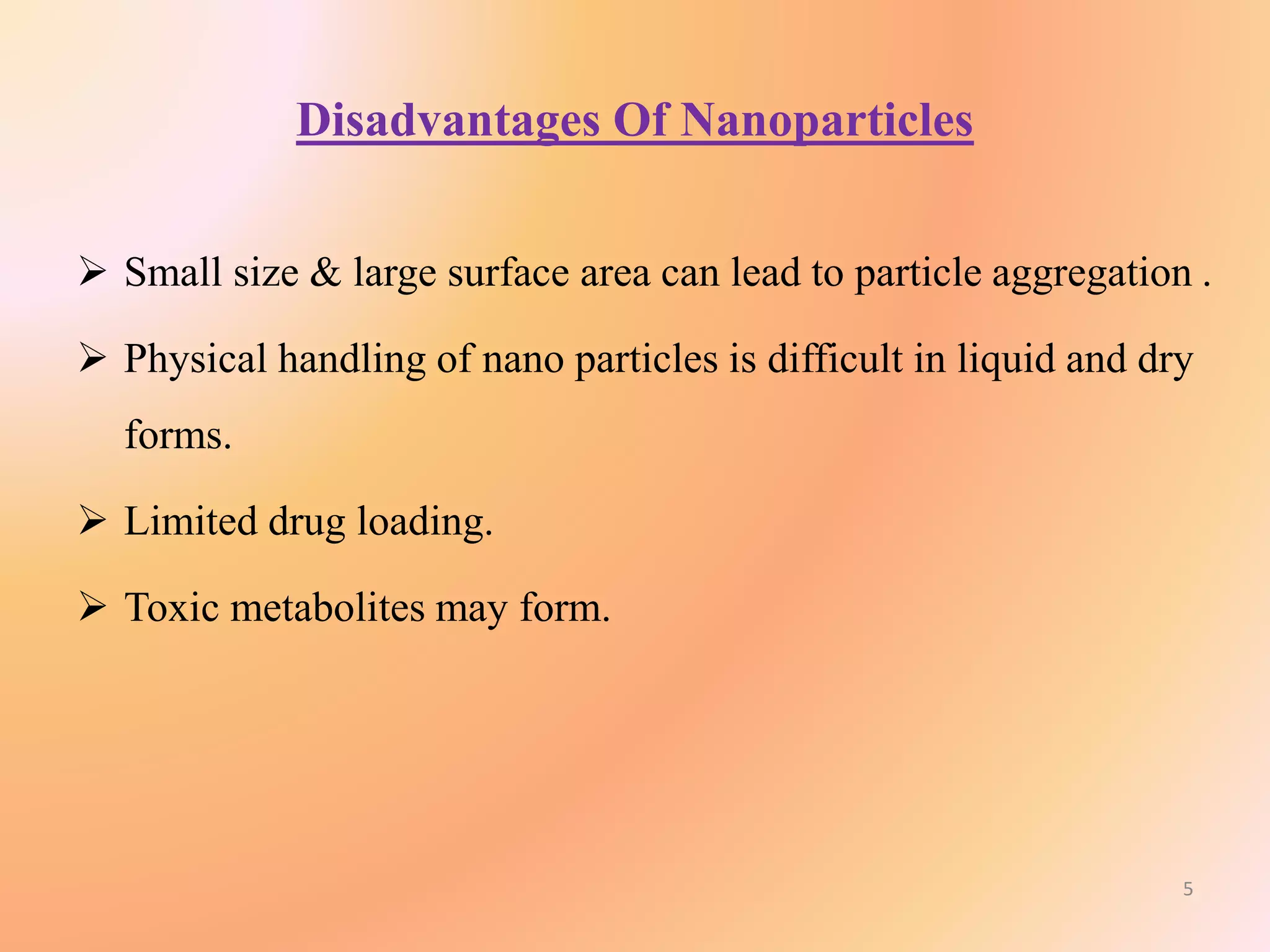 Nanoparticles | PPTX