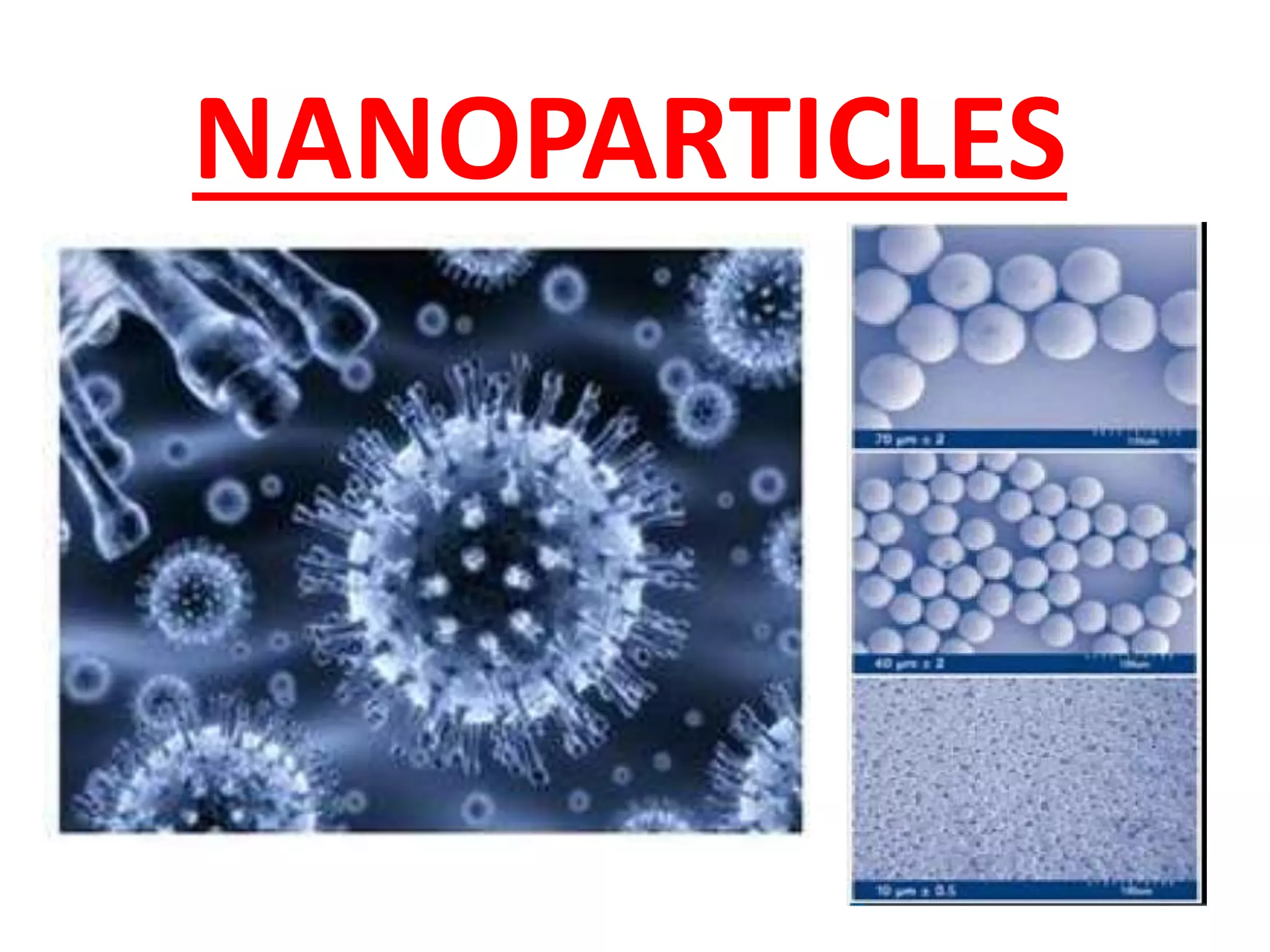Nanoparticles | PPTX