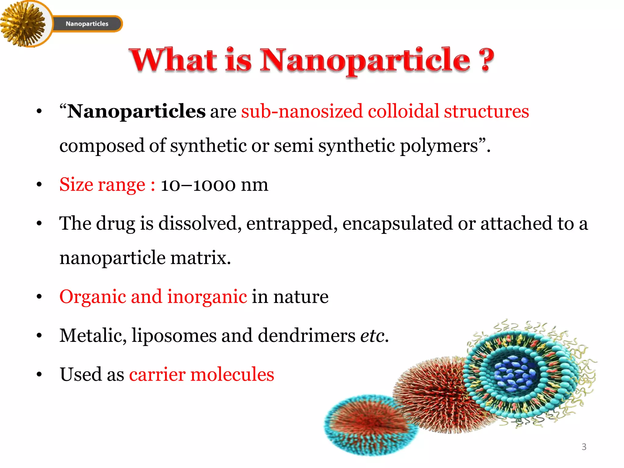 Nanoparticles | PDF