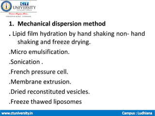 Nanoparticles and liposomes ppt | PPT