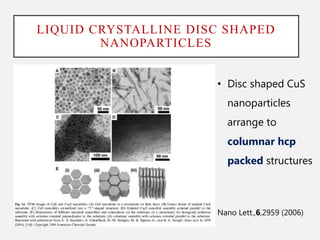 Nanoparticles and liquid crystals | PPTX