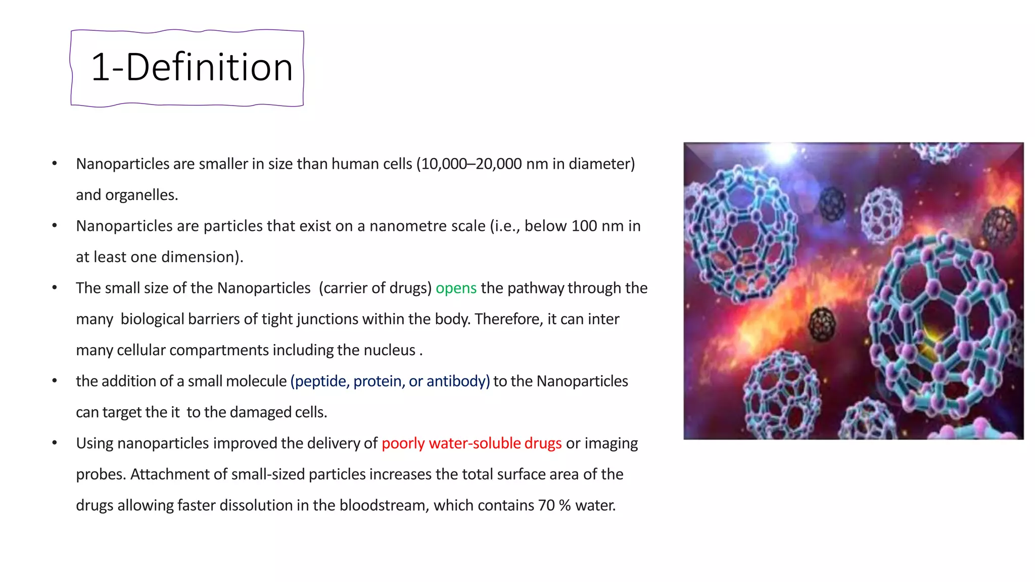 Nanoparticles in lung cancer treatment and diagnosis. | PPT