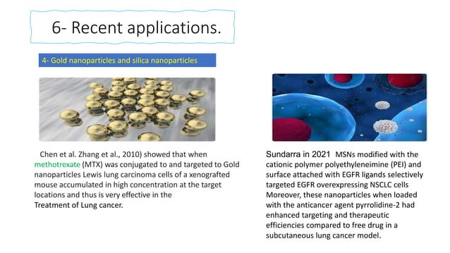 Nanoparticles in lung cancer treatment and diagnosis. | PPT