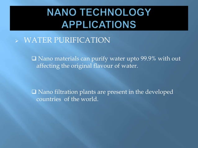 Nano particles ppt | PPTX