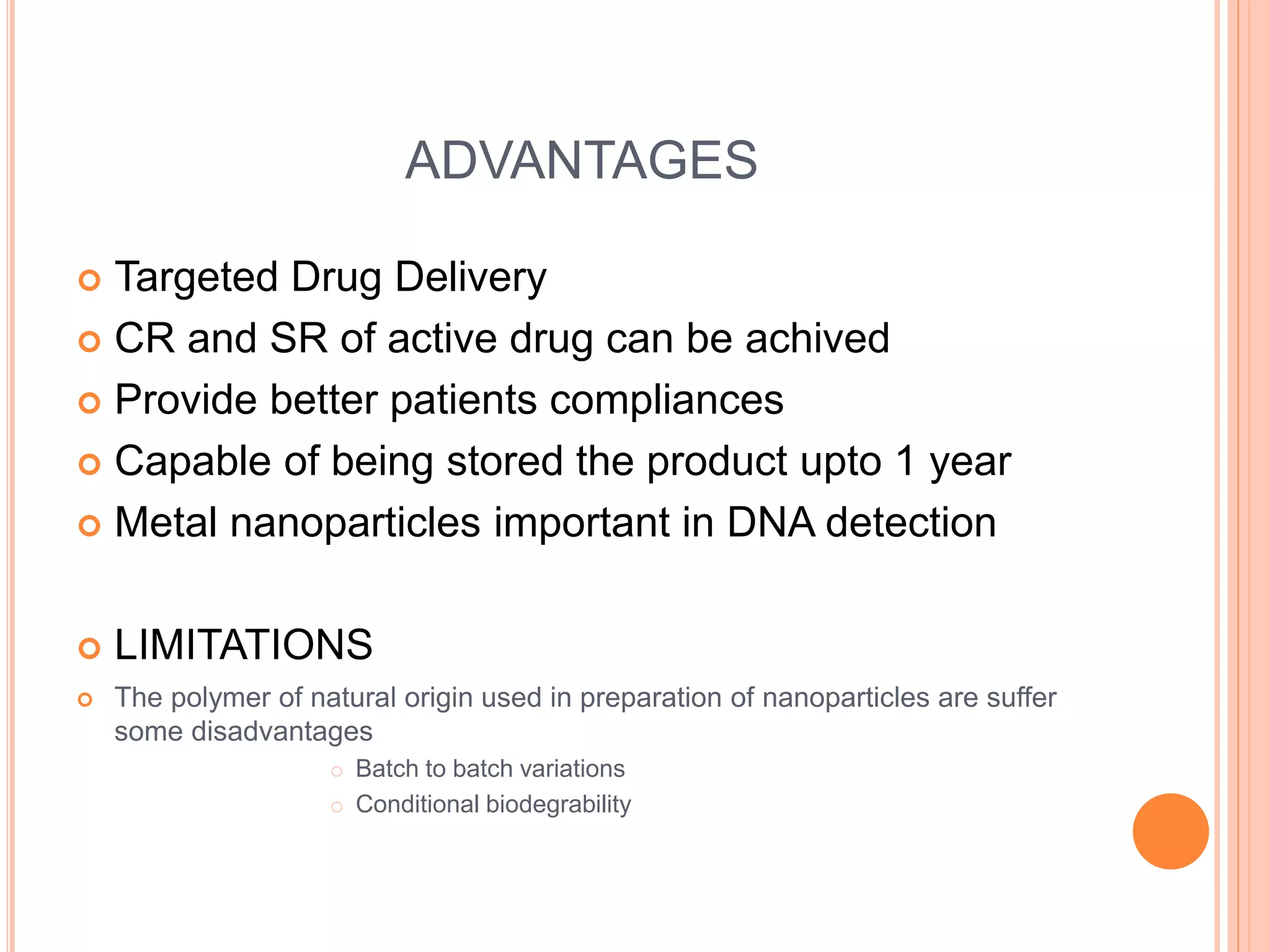 Nanoparticles ppt | PPTX