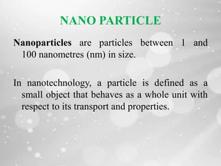 Nanoparticle tracking analysis | PDF