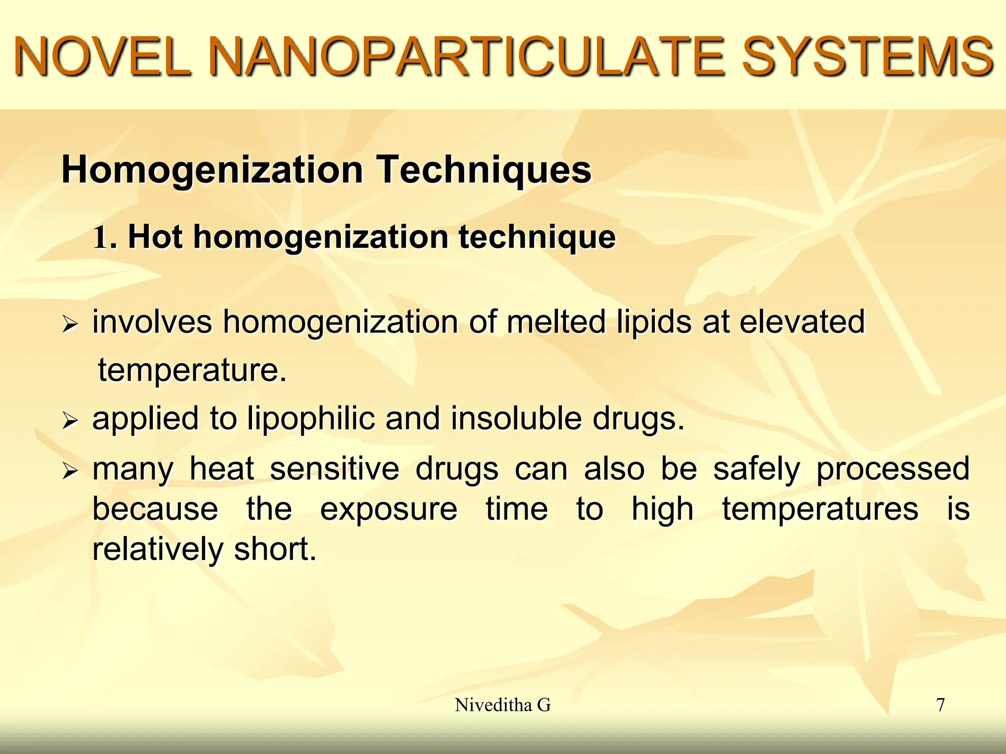introduction of nanoparticles, advantages and disadvantages ...