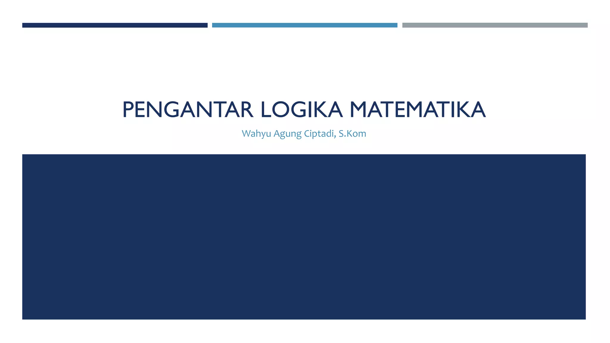 pengantar logika-matematika_Jilid_2 | PDF