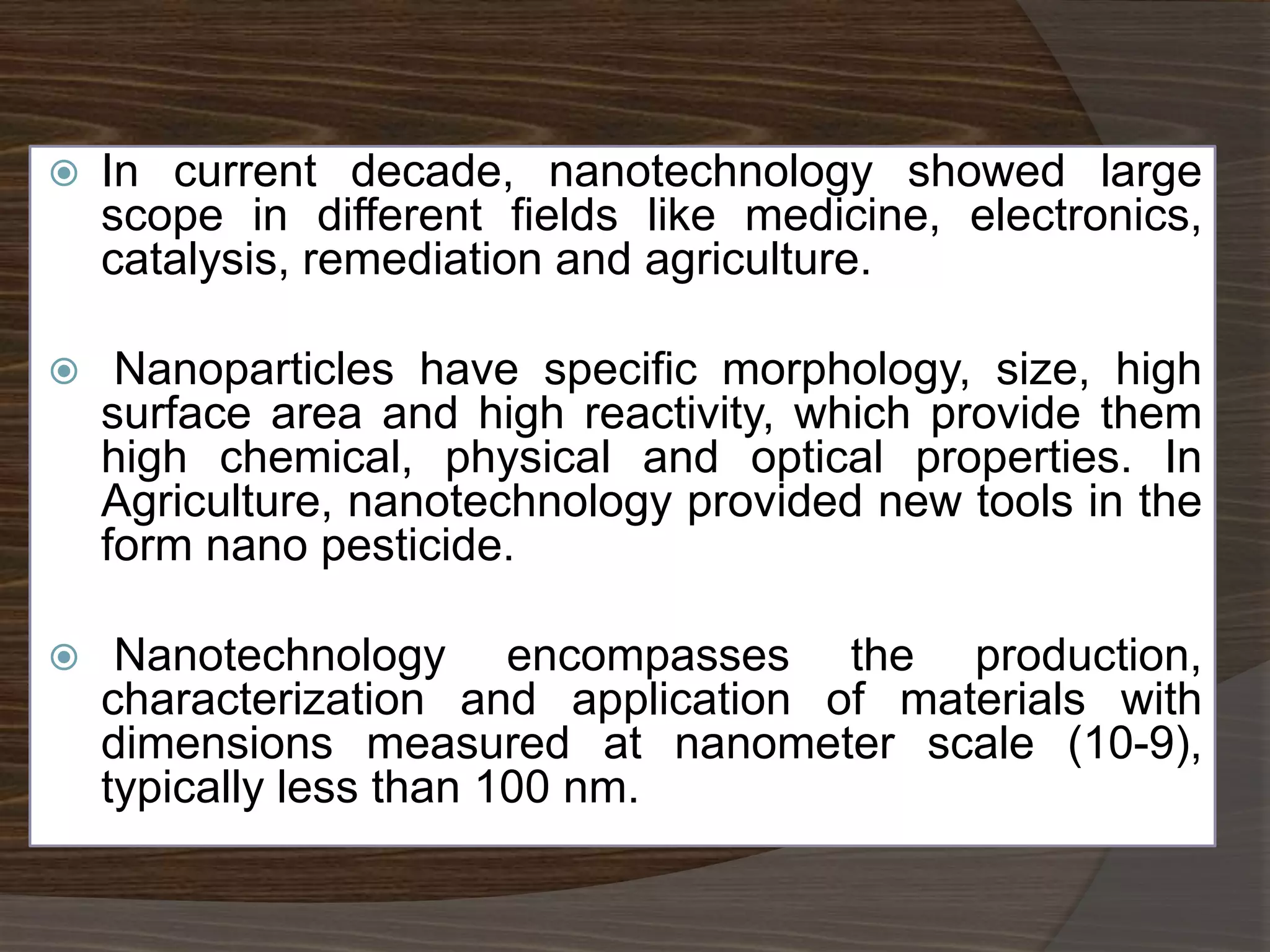 Nanopesticide | PPTX