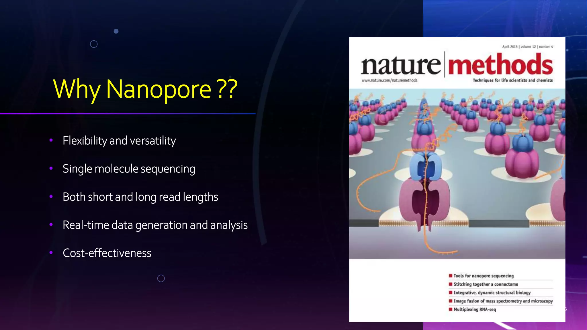 NANOPORE SEQUENCING | PPTX