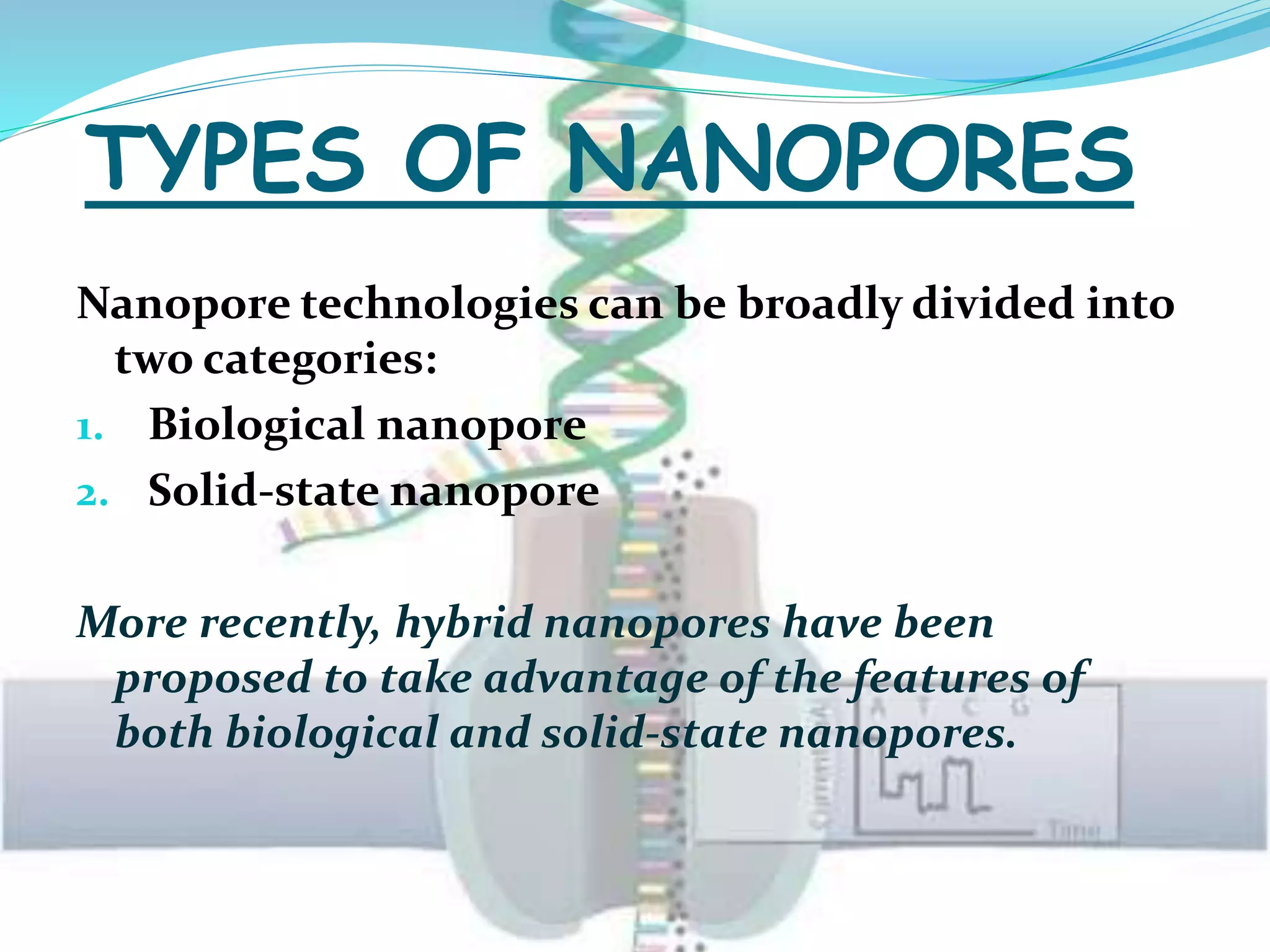 Nanopore sequencing | PPTX