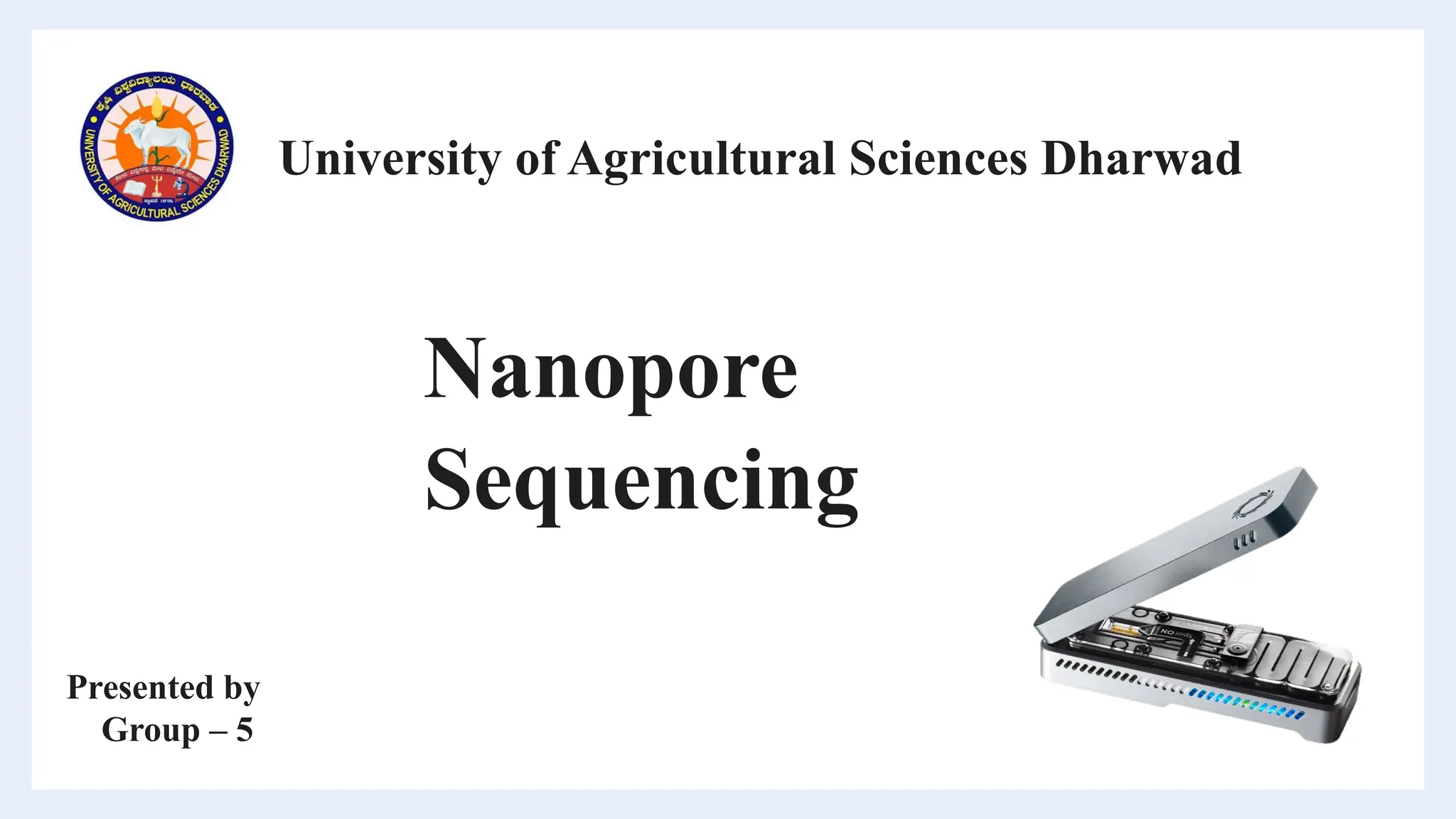 Nanopore-Sequencing - Advance sequencing method | PPT