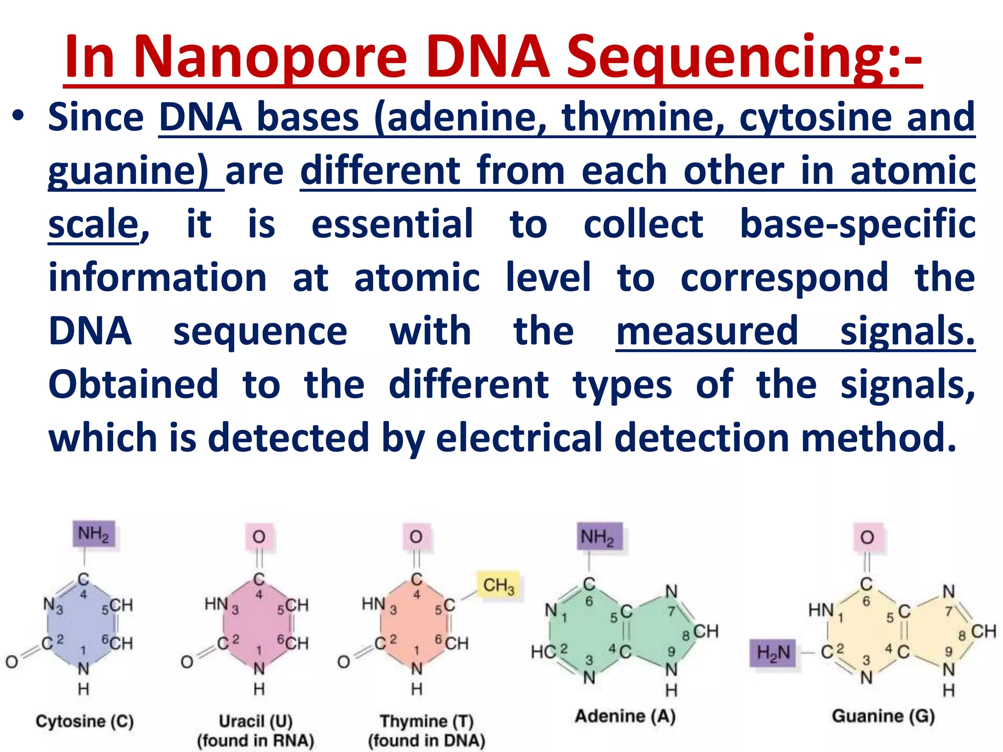 Nanopore sequencing (NGS) | PPTX