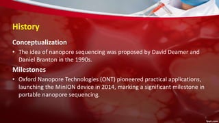 Nanopores Sequencing it's type, procedure.pptx