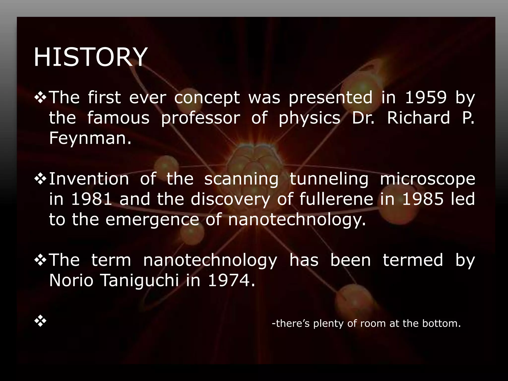 Nanotechnology ppt | PPTX