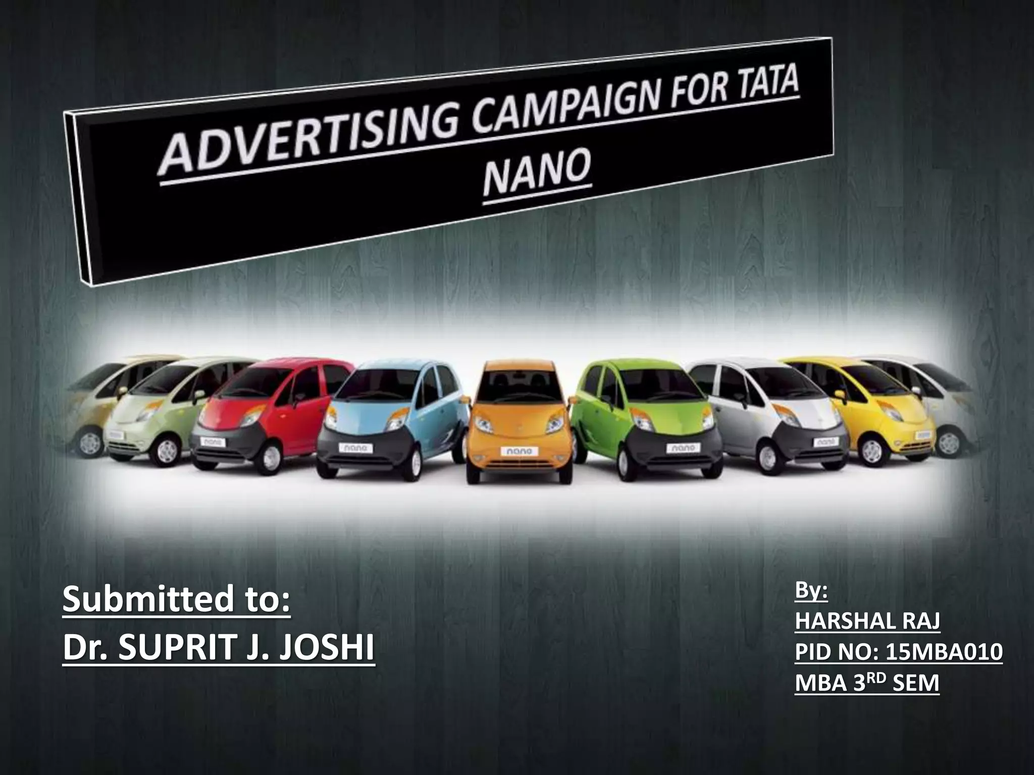 Nano advertising campaign presentation | PPTX