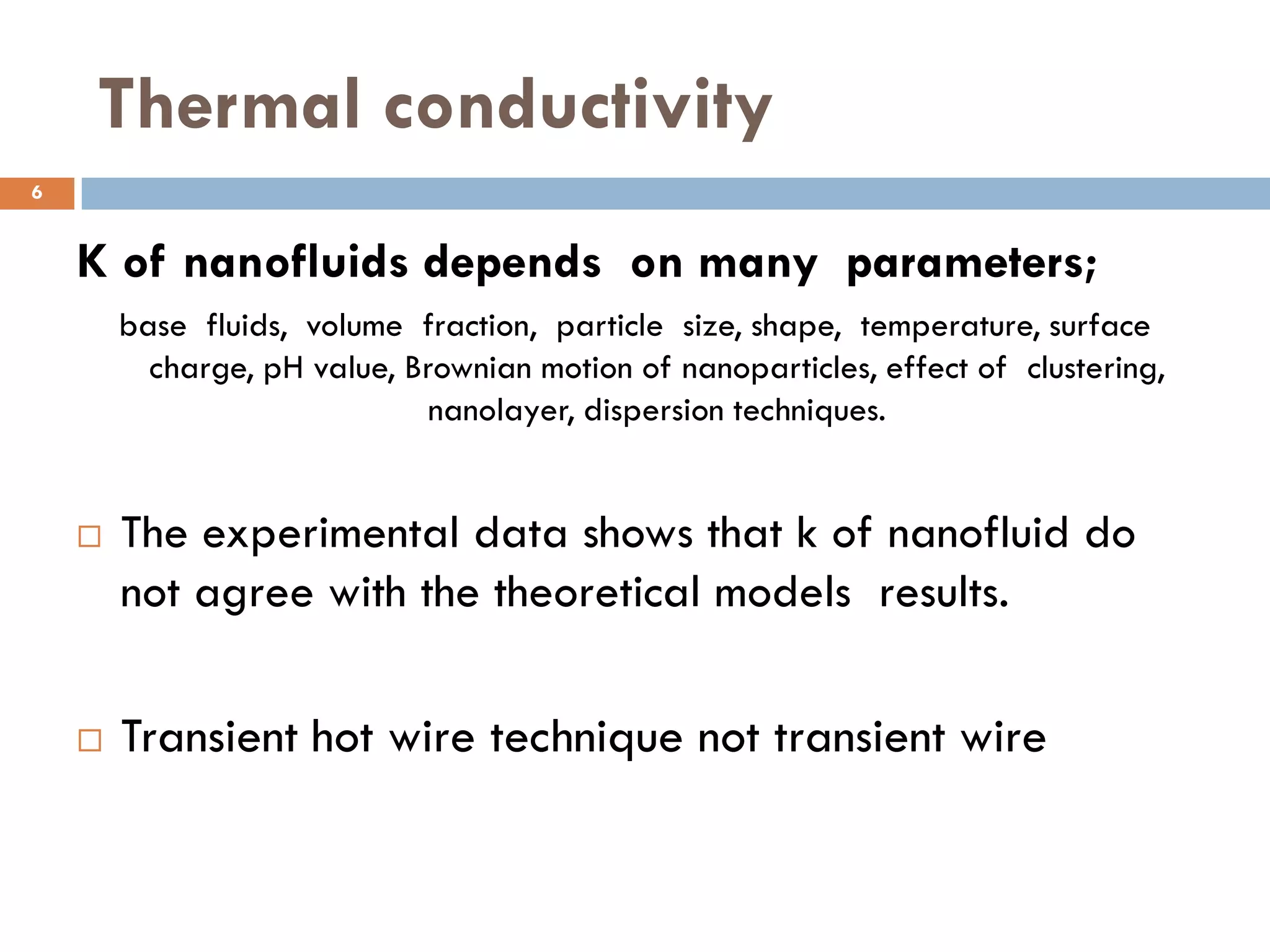 Nanofluids Preparation Characterization And Applications Pdf