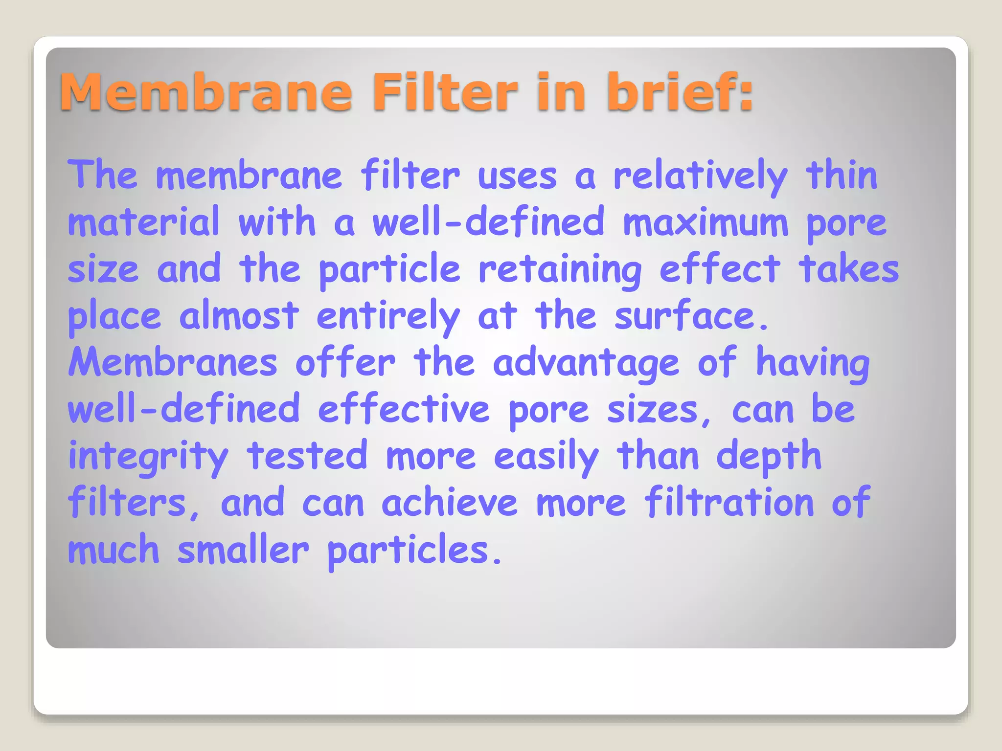 Nanofiltration | PPTX