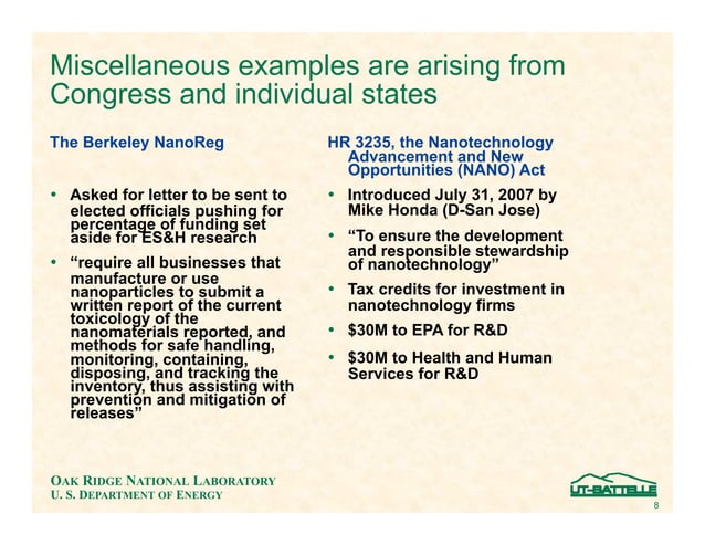 Nano Regulatory | PPT