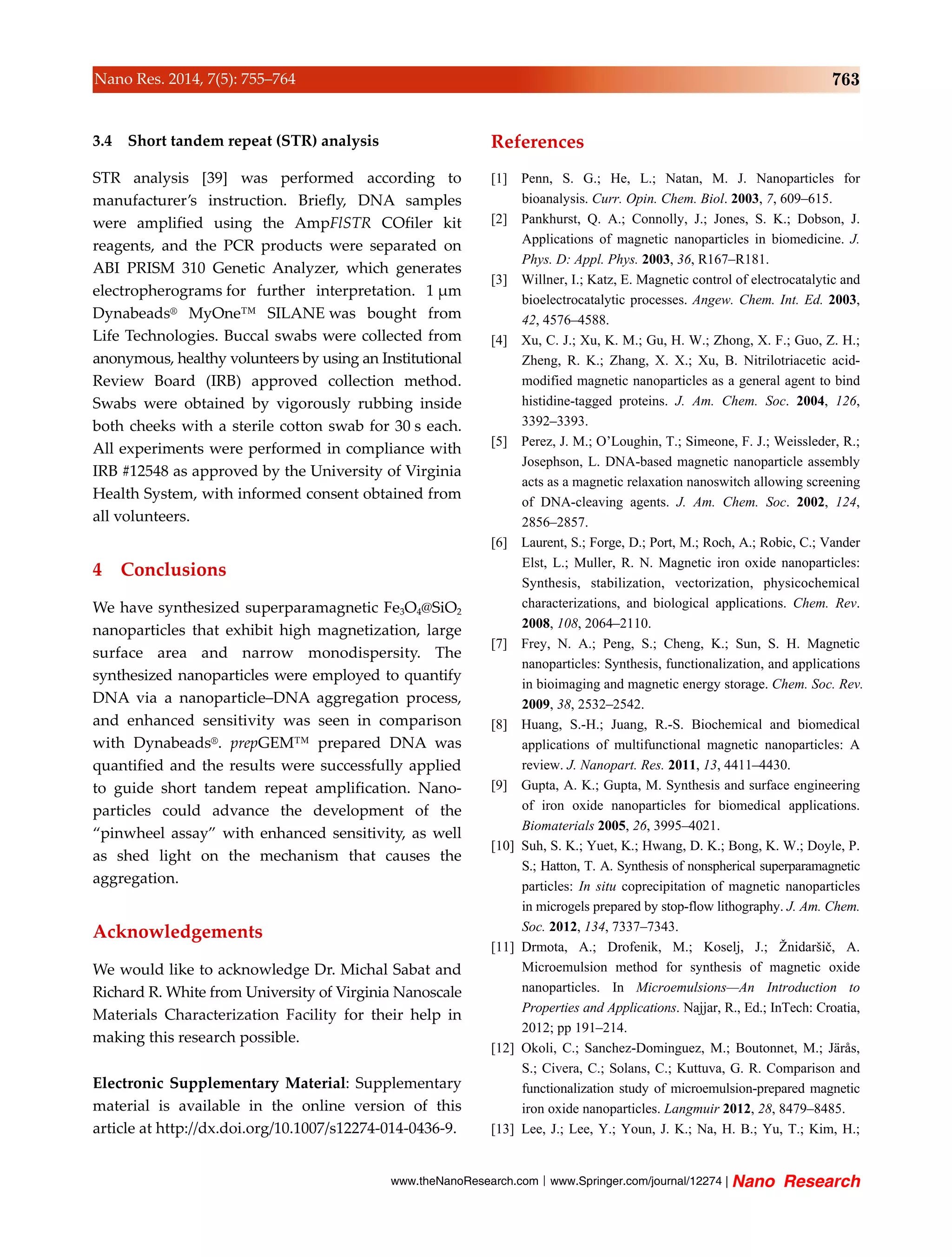 Nano research 2014 qian liu | PDF