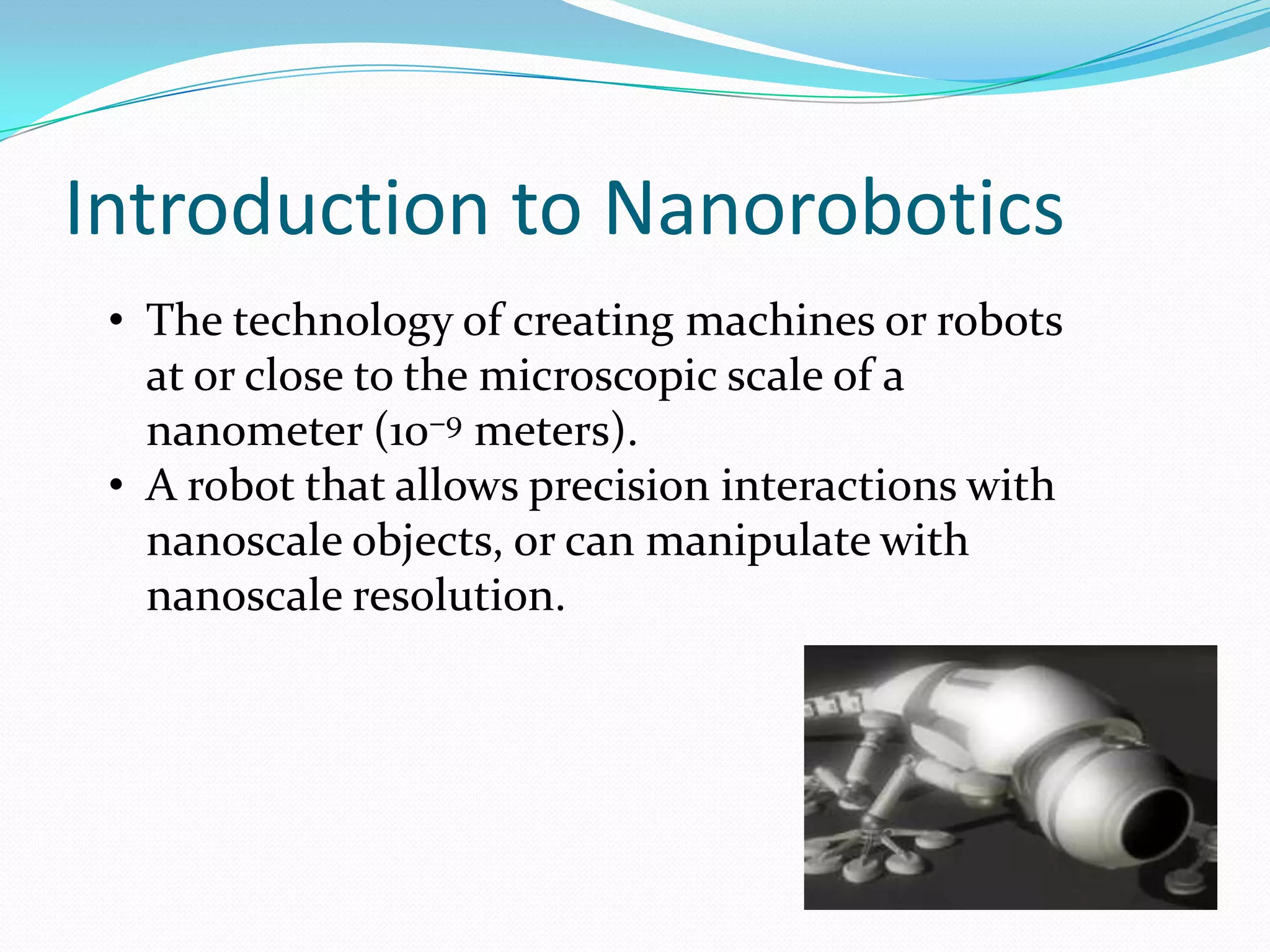 Nanorobotics | PPTX