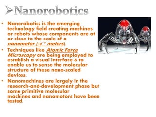 Nanorobotics | PPTX
