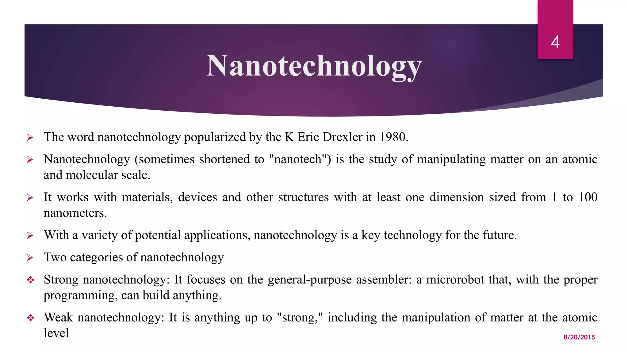 Nanorobotics | PPTX