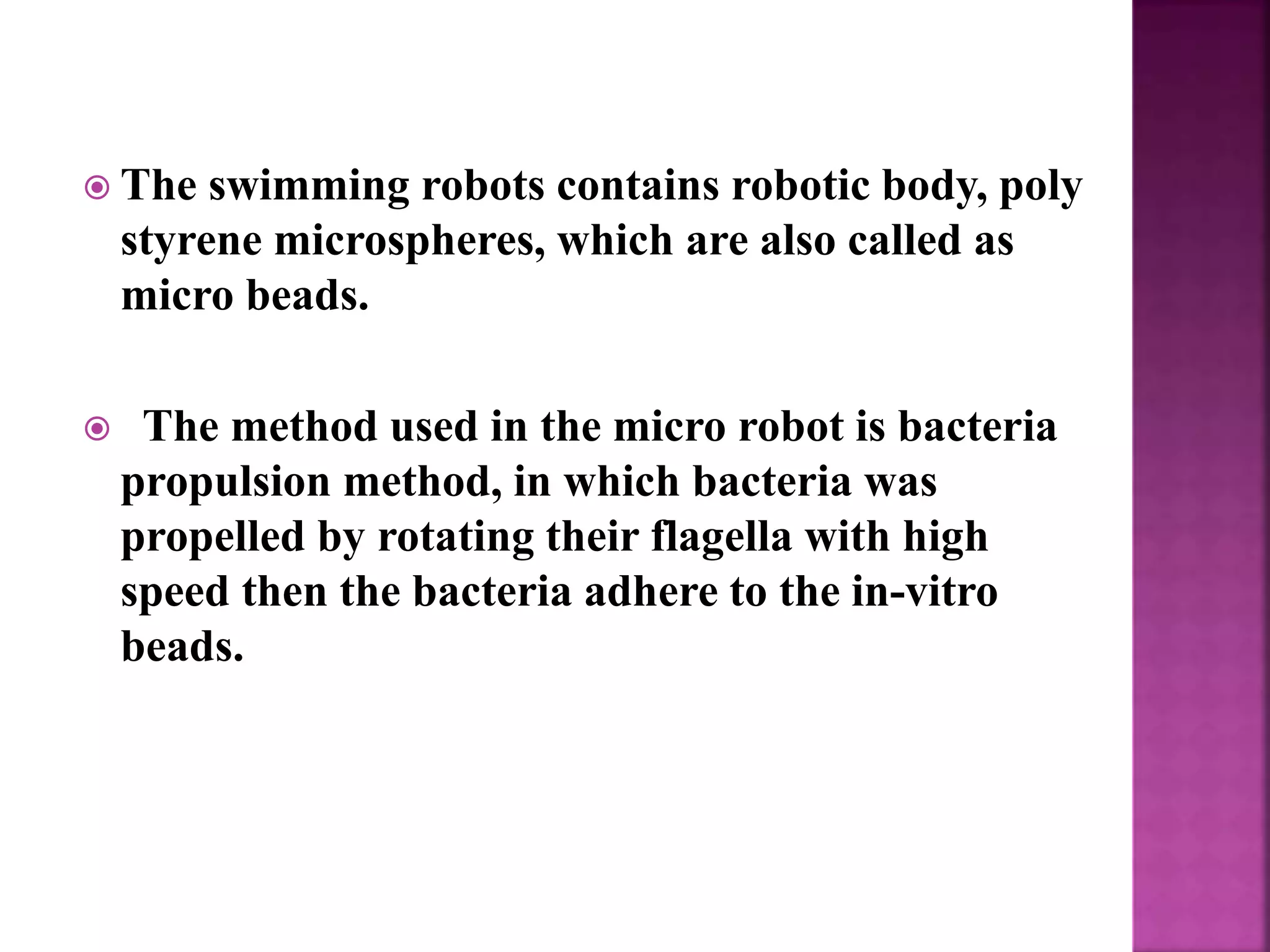 Nanorobotics in medicine | PPTX