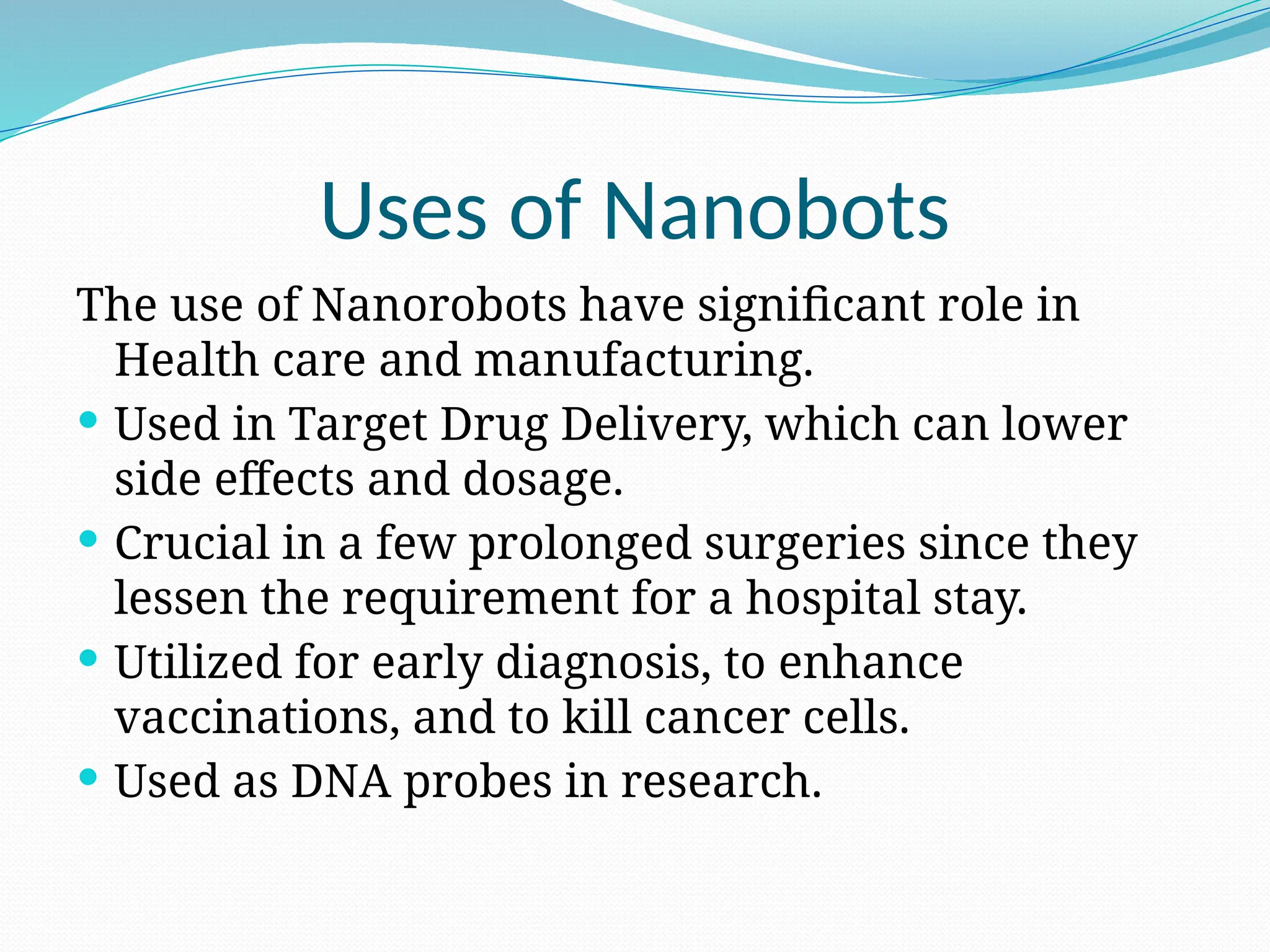 NANOROBOTS ppt specify how it will works .pptx