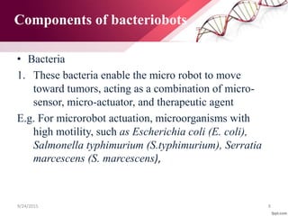 Nano robots and case study | PPTX