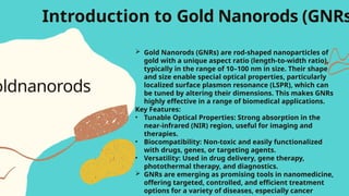 NANORODS properties and types with application | PPTX
