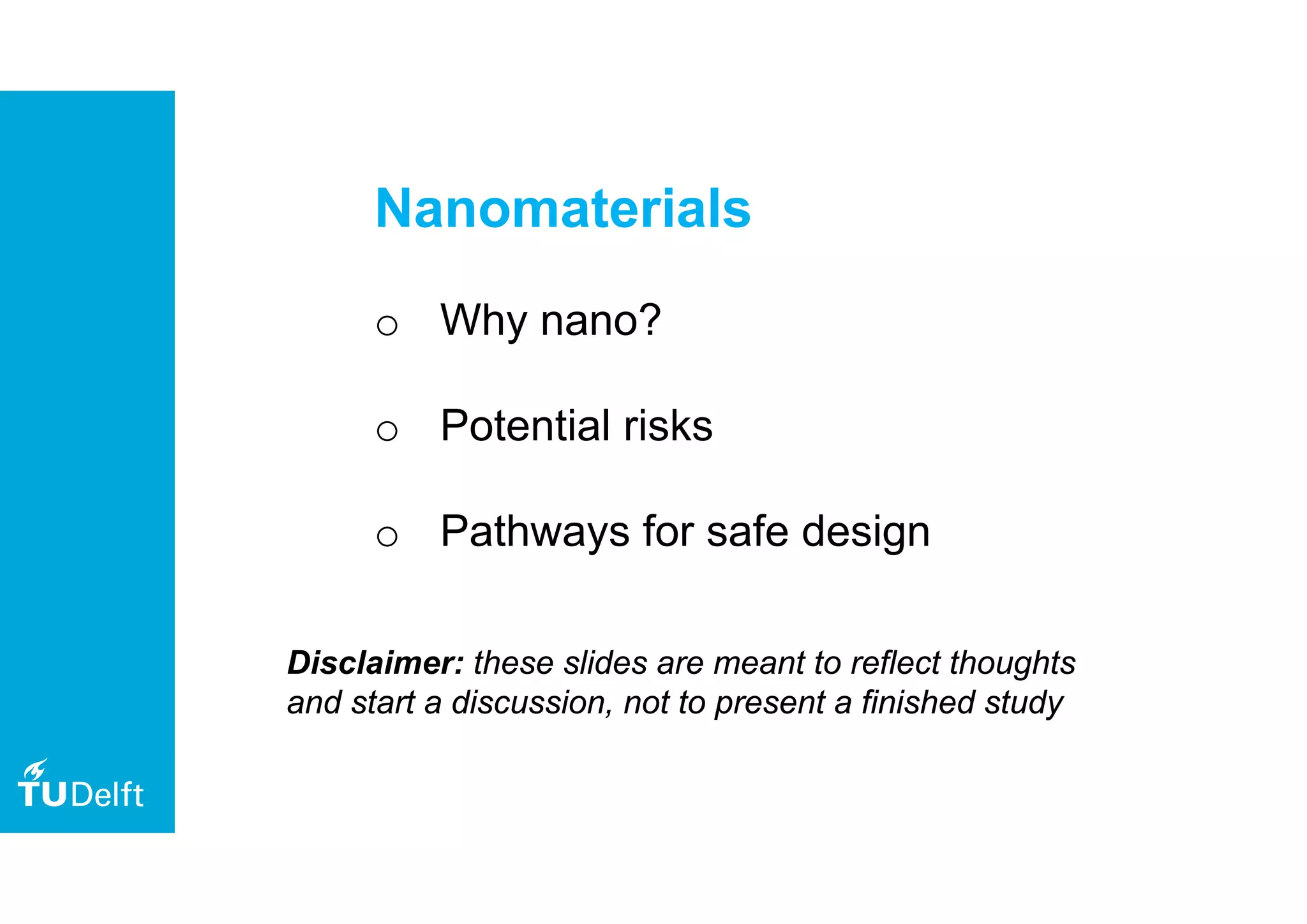 Safety of Nanomaterials | PDF