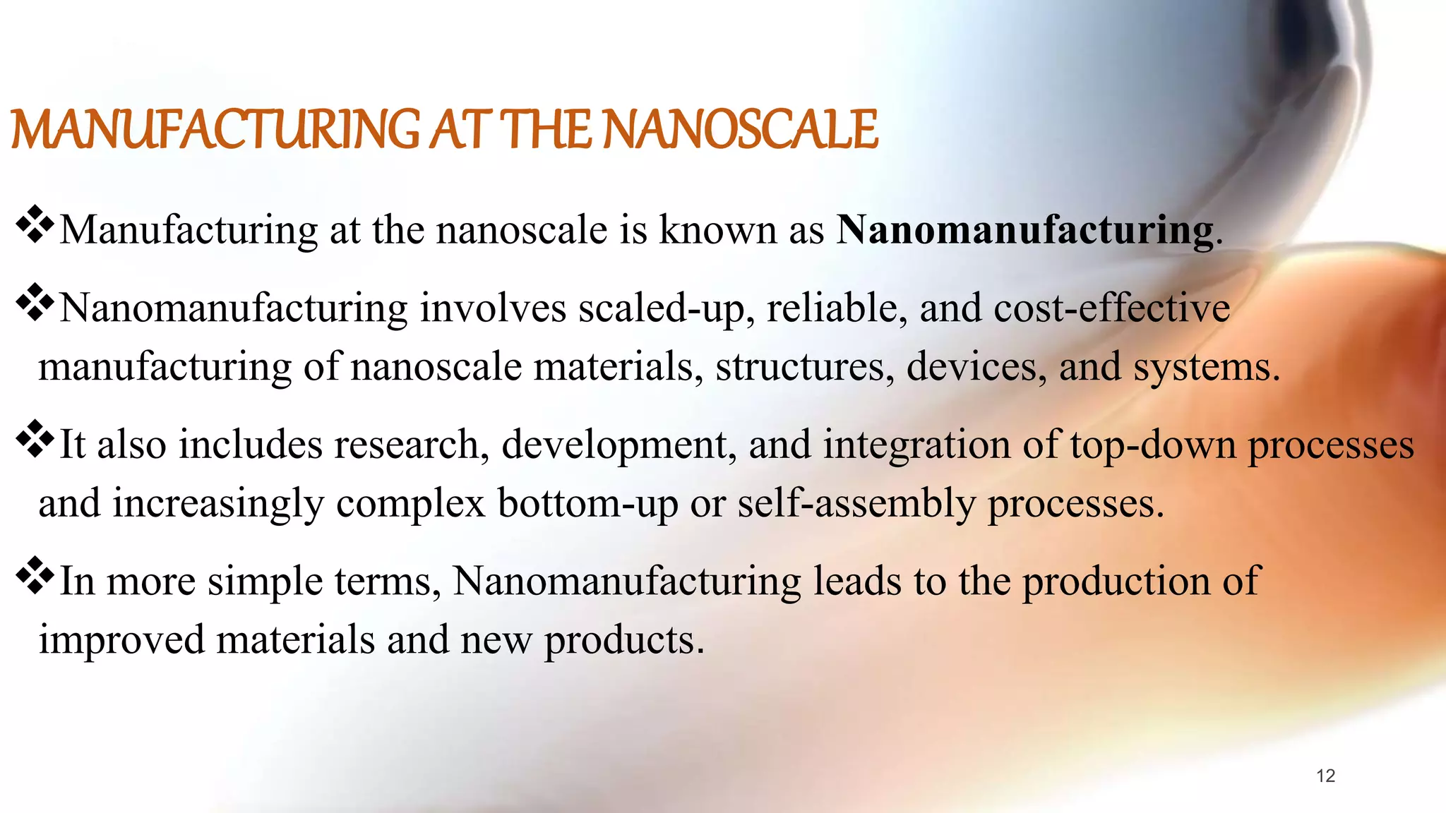 Nanoscale, nanotechnology | PPTX